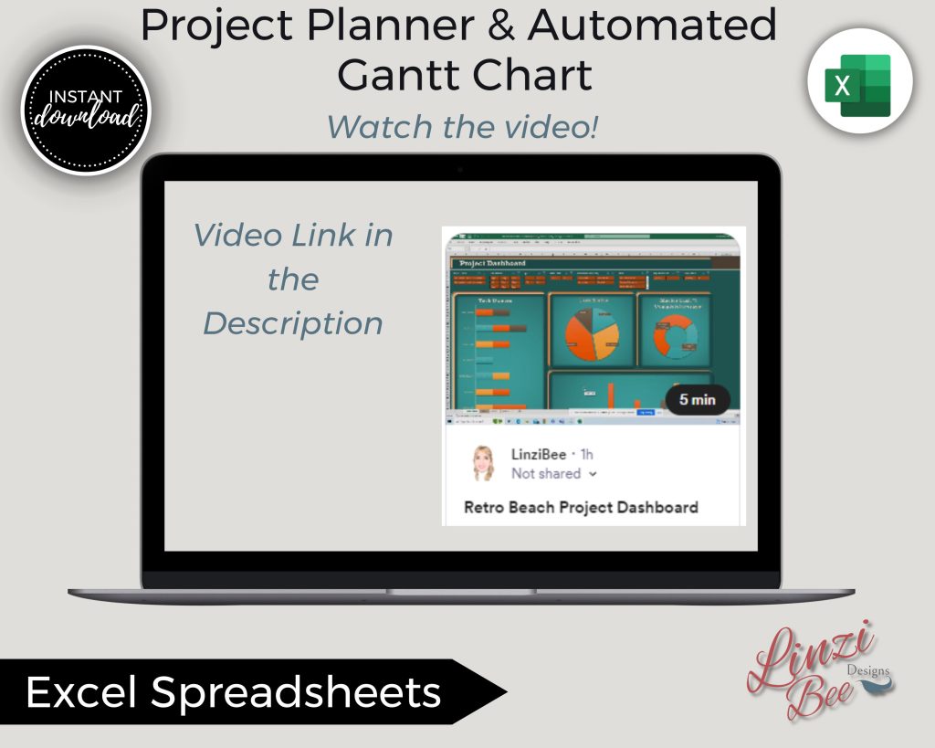 Project Planning Dashboard Excel – Briscoe Consultants Limited